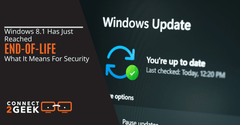 Windows 8.1 Has Just Reached End-of-Life. What It Means For Security